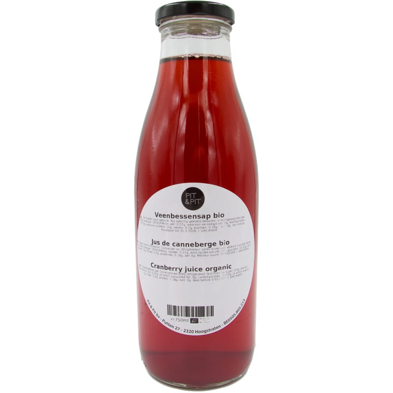 Cranberry juice organic – Pit&Pit EN