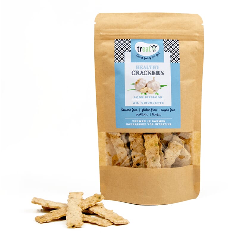 KPNI crackers garlic - chives – Pit&Pit EN