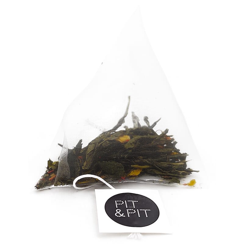 Green tropical tea in tea bags – Pit&Pit EN